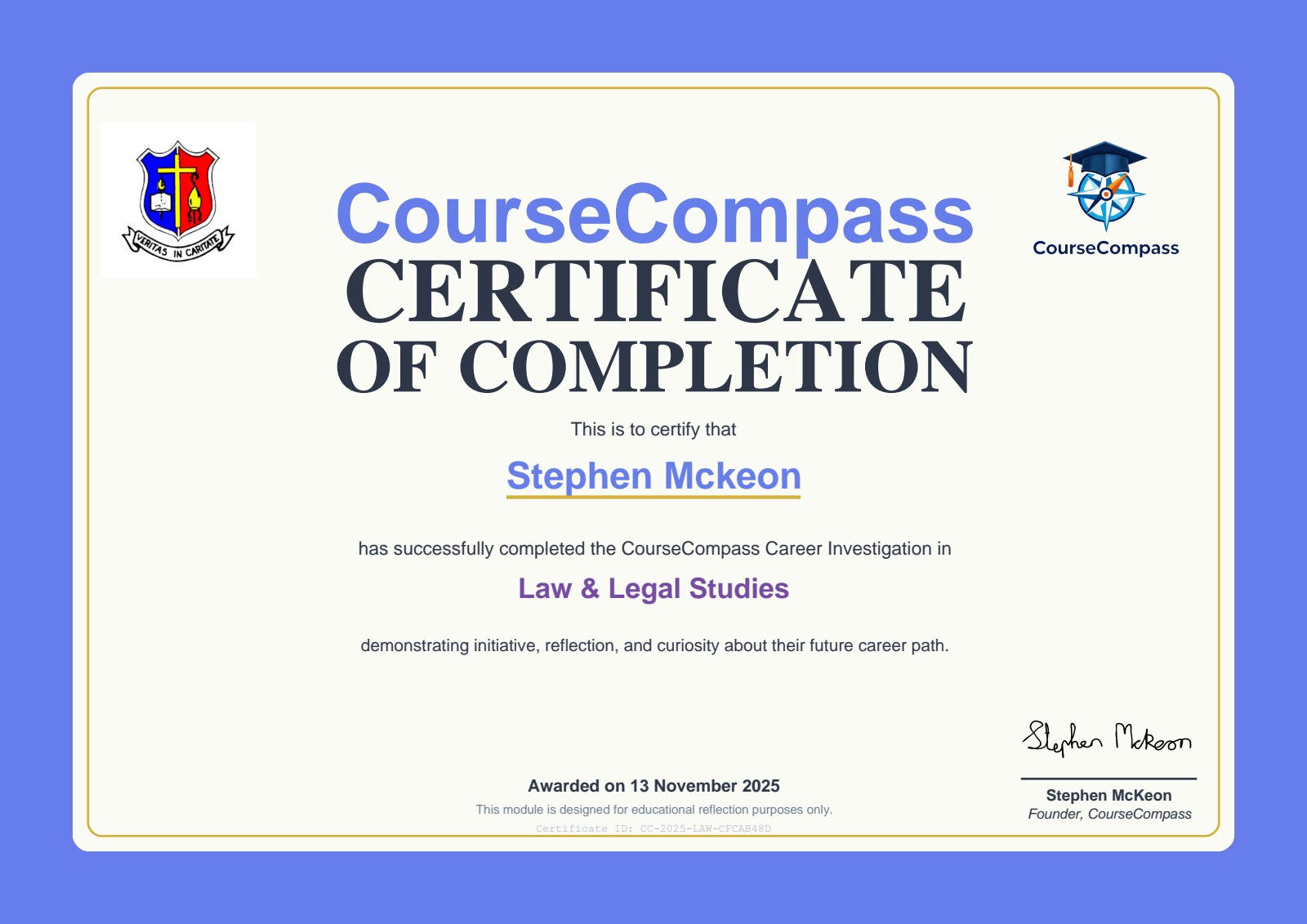 CourseCompass - AI Career Guidance for Irish Students